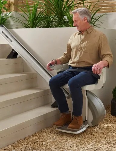 New Outdoor Stair Lift Brings Safe, Confident Access to Outdoor Spaces ...